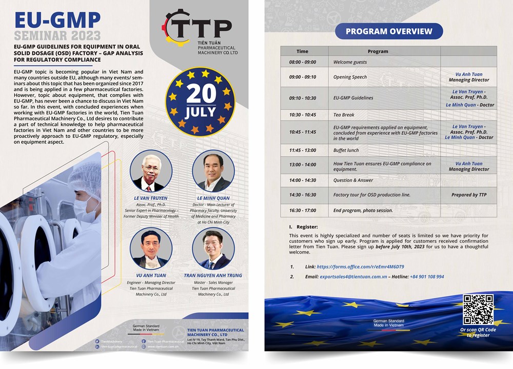 HƯỚNG DẪN EU-GMP